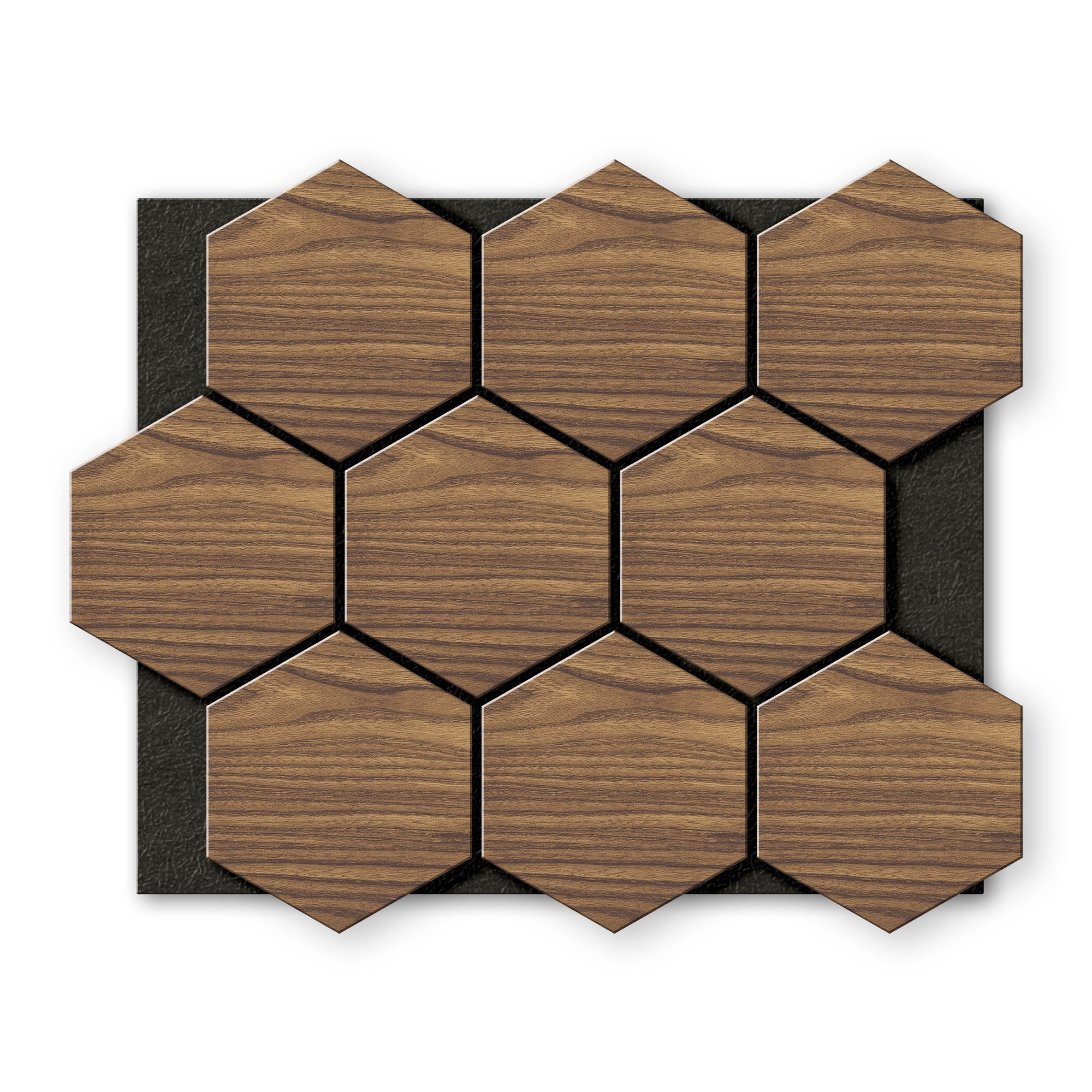 Hexagonal Acoustic Decorative Wall Panels – woodpanelwallmiami